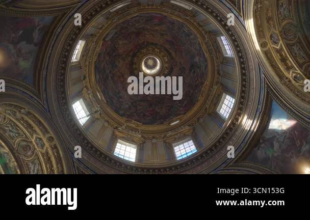 Elaborate interior dome inside Stock Videos & Footage - HD and 4K Video ...