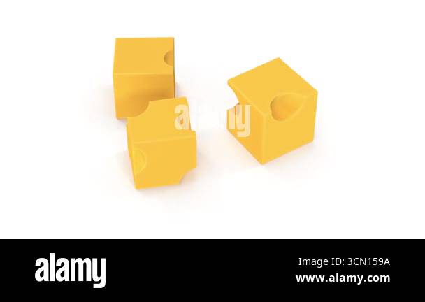 Cheese block isolated on Stock Videos & Footage - HD and 4K Video Clips ...