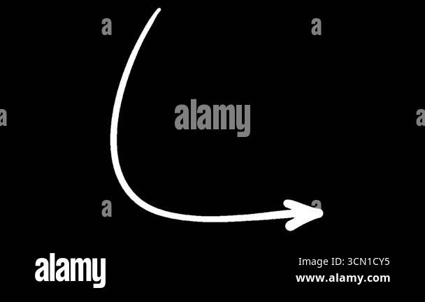 Visual Progression: From Line to Arrow, an Animated Transformation on ...