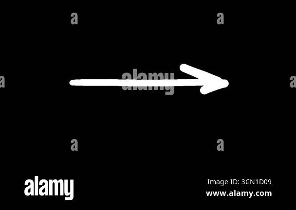 Simple arrow diagram representing a sequence of steps and direction of ...