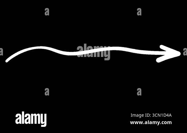 Animated Progression: Hand-Drawn Arrows Illustrating Sequential Steps ...
