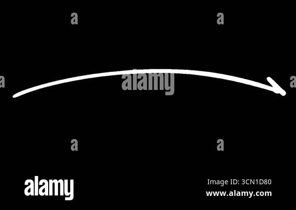 Animated arrows illustrating connection, direction and flow in a ...
