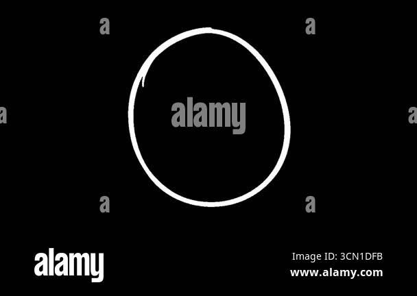 Minimalist Animation: Circular Shapes Transforming on a Black ...