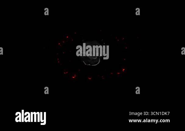 Animated Energy Explosion Sequence with Lightning and Fire Effects for ...