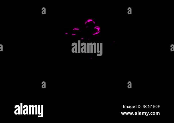 Animated pink smoke effects for video editing and motion graphics ...