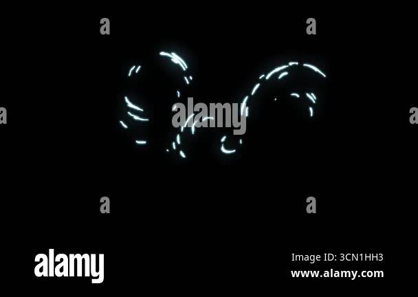 Animated Glowing Water Effects - Cartoon Style Liquid Motion Graphics ...