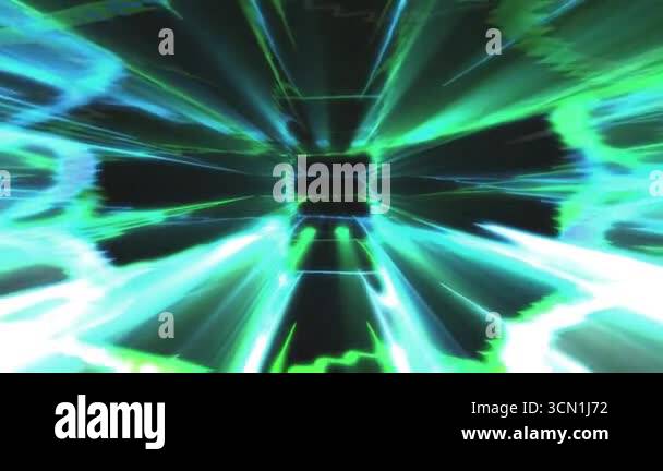 A vibrant abstract design featuring dynamic lines in purple and blue ...