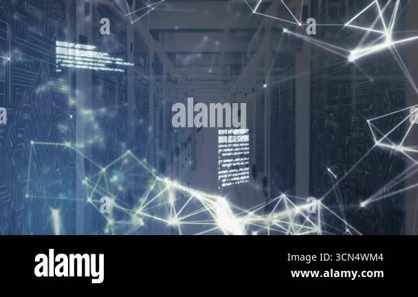 On startup materializing network overlay over server racks, code blocks ...