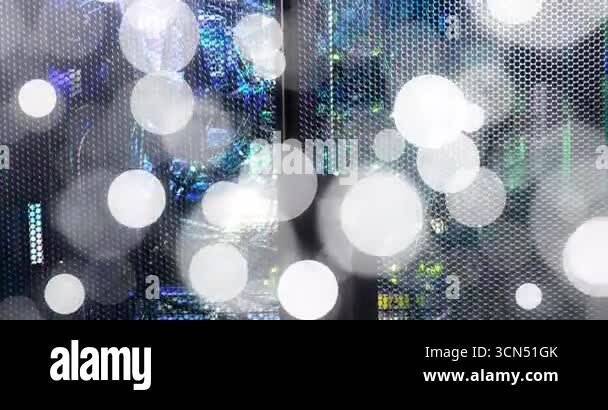 Overlay fading in causing circles drifting over rack handle while LEDs ...