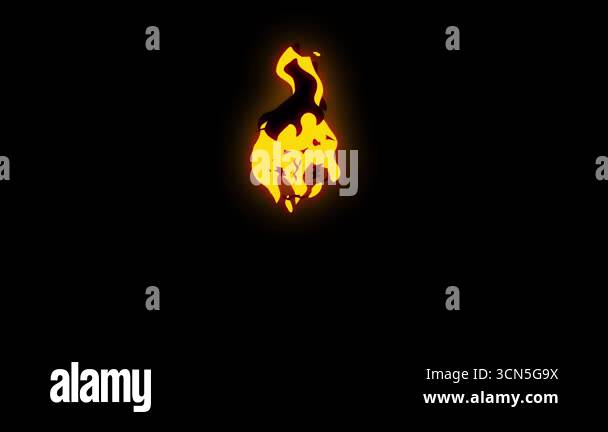 Cartoon flame animation frames visual Stock Videos & Footage - HD and ...