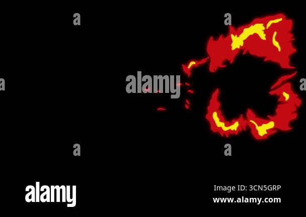 Animated Cartoon Fire Effects Pack for Motion Graphics and Visual ...