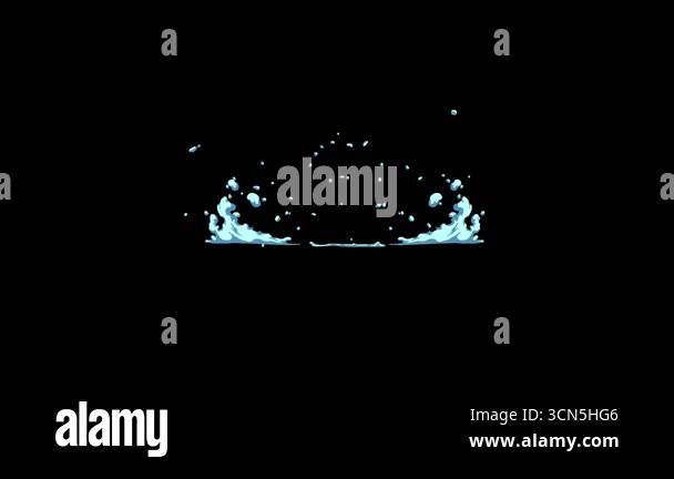 Animated Water Splash Sprites for Game Development and Visual Effects ...