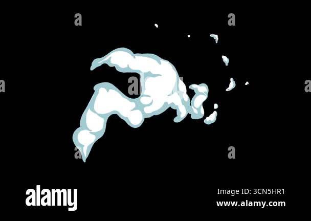 Cartoon Smoke Animation Effects: A Compilation of Animated Smoke Sprite ...
