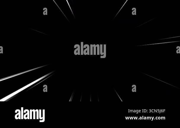 Comic Speed lines, Anime Speed line, moving lines 4k animation Stock ...