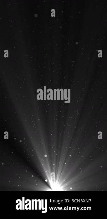 Light rays and glowing light effect with shining stars and spotlight on ...