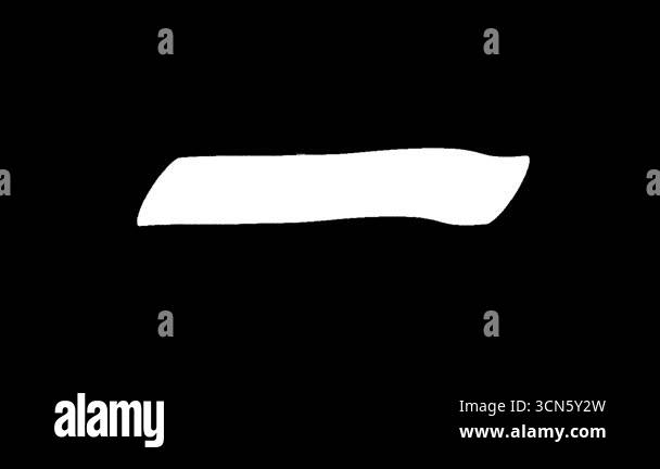 Animated Growing Shape Sequence on a Black Background with Transition ...