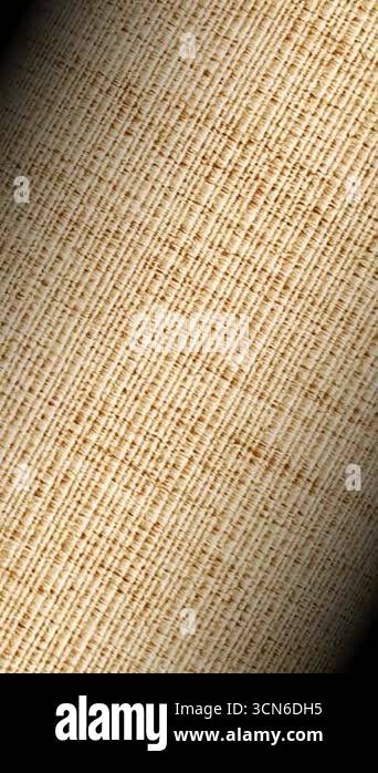 Elegant tactile sensation of brown linen rotation, showcasing refined ...