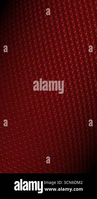 Premium tactile sensation of red nylon fabric rotating gracefully ...