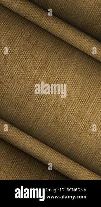 Warm brown linen fabric in elegant texture rotation, ideal for organic ...