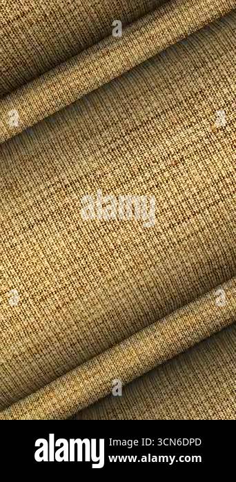 Sandy brown linen fabric moving in texture rotation, perfect for warm ...