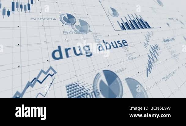 Drug abuse and pharmacy addiction charts and graphs diagram seamless ...