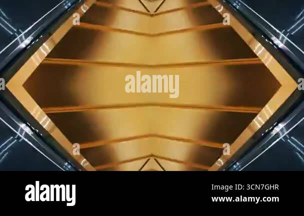 futuristic technology background with digital mirrored and symmetry ...