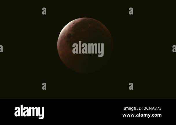 Tokyo, Japan - September 8, 2025: Total Lunar Eclipse observed in Tokyo ...
