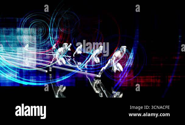 Research and Development in Science and Technology Field Stock Video ...