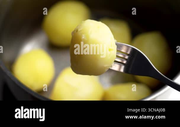 Whole peeled boiled potato Stock Videos & Footage - HD and 4K Video ...