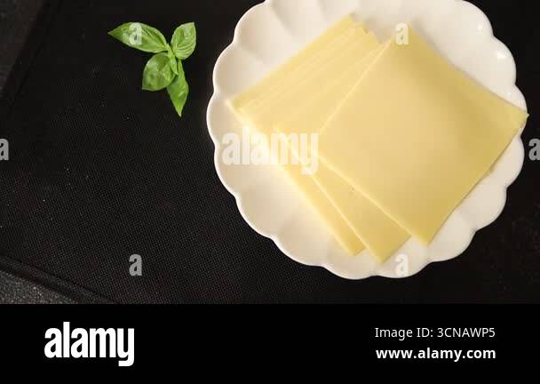 Gouda cheese slices hard cheese variety natural product tasty snack ...