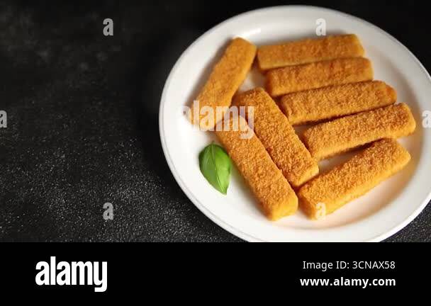 Fish stick seafood fish mince second course tasty snack fresh gourmet ...