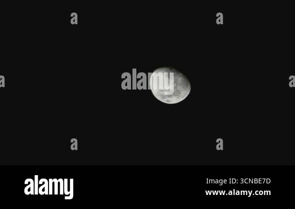 Moon Timelapse, Stock time lapse : Full moon rise in dark nature sky ...