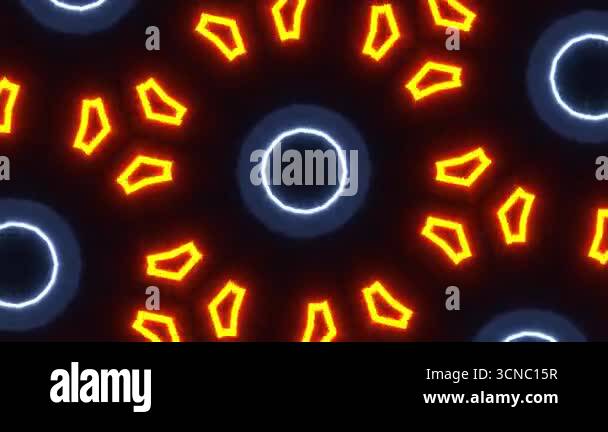Seamless Animated VJ Pattern Background Stock Video Footage - Alamy