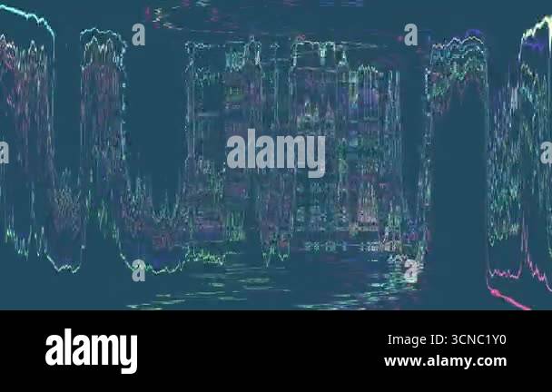 glitch digital glitch screen. error glitch Stock Video Footage - Alamy