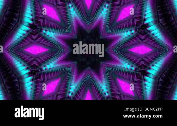 Seamless Animated VJ Pattern Background Stock Video Footage - Alamy