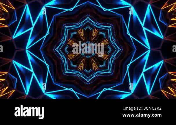 Seamless Animated VJ Pattern Background Stock Video Footage - Alamy