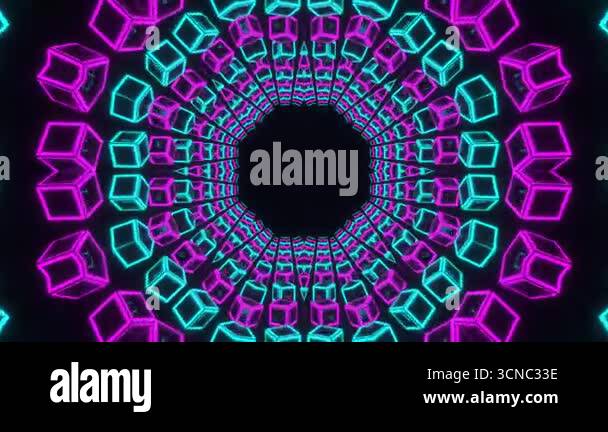 Seamless Animated VJ Pattern Background Stock Video Footage - Alamy