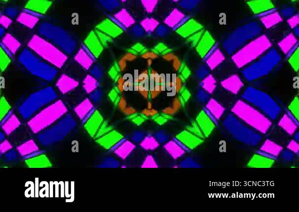 Seamless Animated VJ Pattern Background Stock Video Footage - Alamy