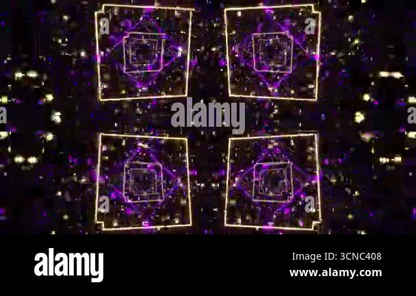 Seamless Animated VJ Pattern Background Stock Video Footage - Alamy