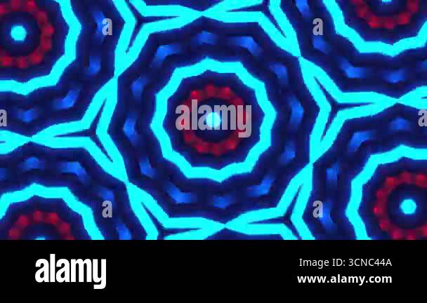 Seamless Animated VJ Pattern Background Stock Video Footage - Alamy