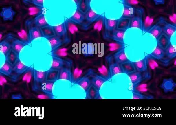 Seamless Animated VJ Pattern Background Stock Video Footage - Alamy