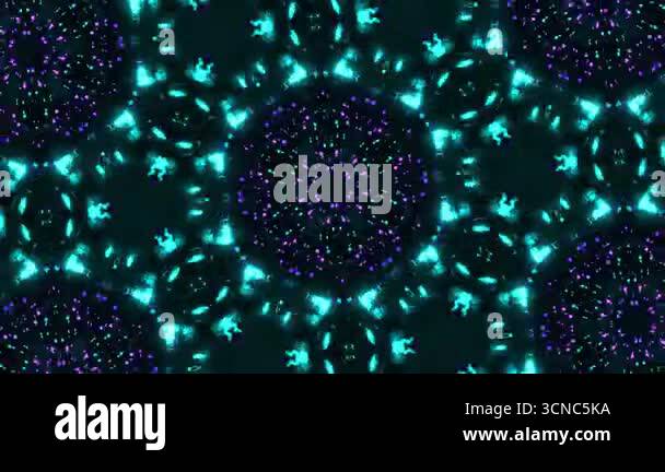Seamless Animated VJ Pattern Background Stock Video Footage - Alamy