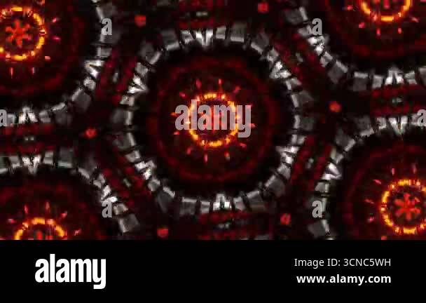 Seamless Animated VJ Pattern Background Stock Video Footage - Alamy