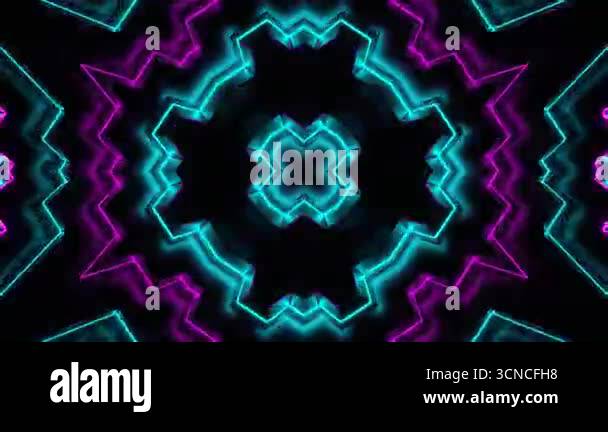 Seamless Animated VJ Pattern Background Stock Video Footage - Alamy
