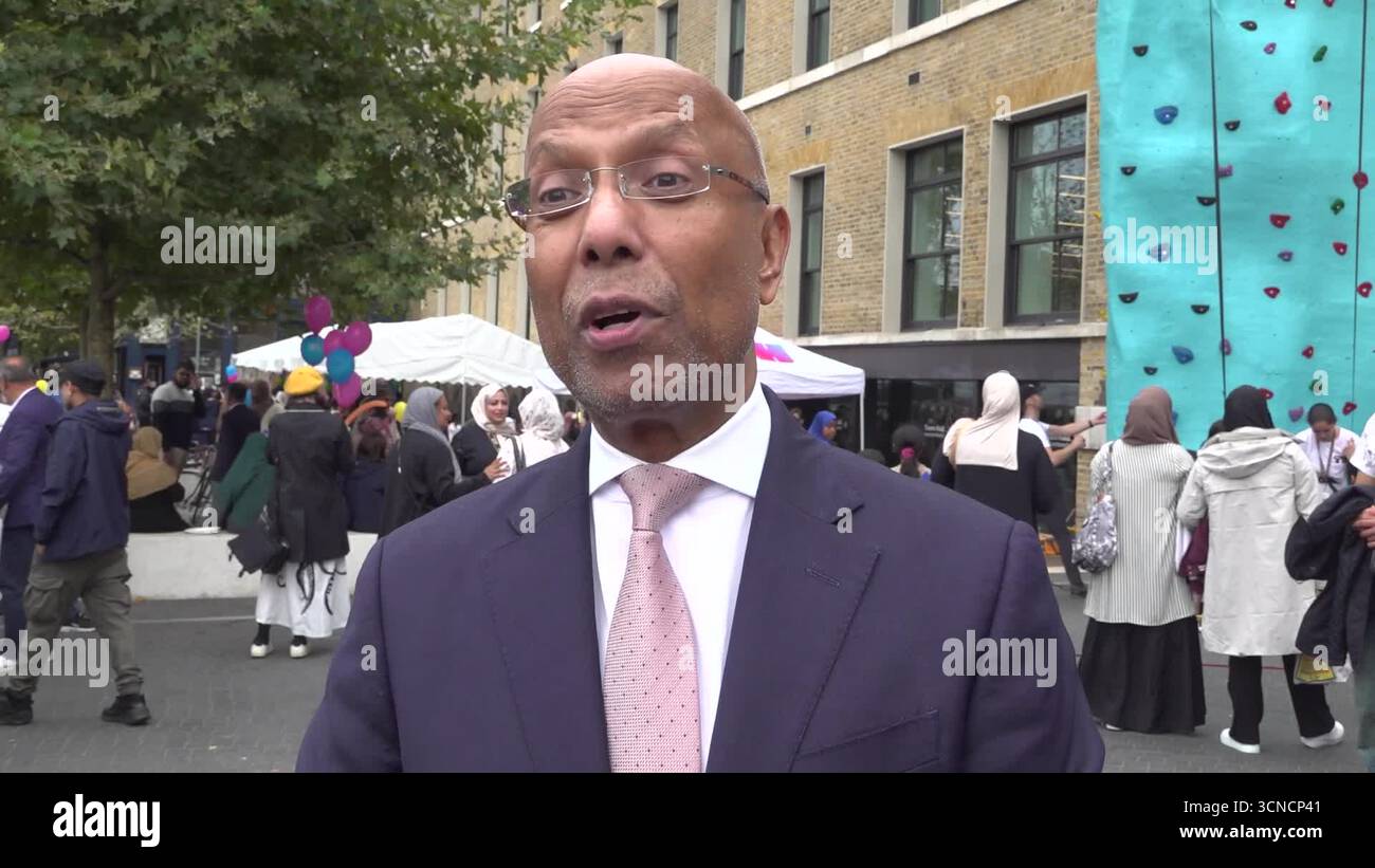Interview with Tower Hamlets Executive Mayor Lutfur Rahman at Town Hall ...