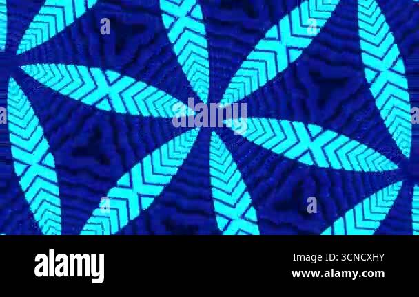 Seamless Animated VJ Pattern Background Stock Video Footage - Alamy