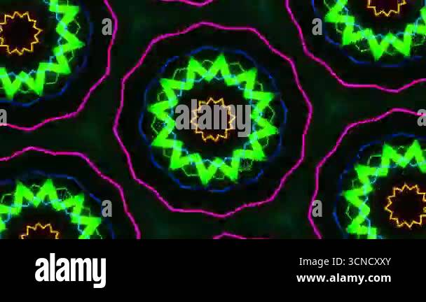 Seamless Animated VJ Pattern Background Stock Video Footage - Alamy