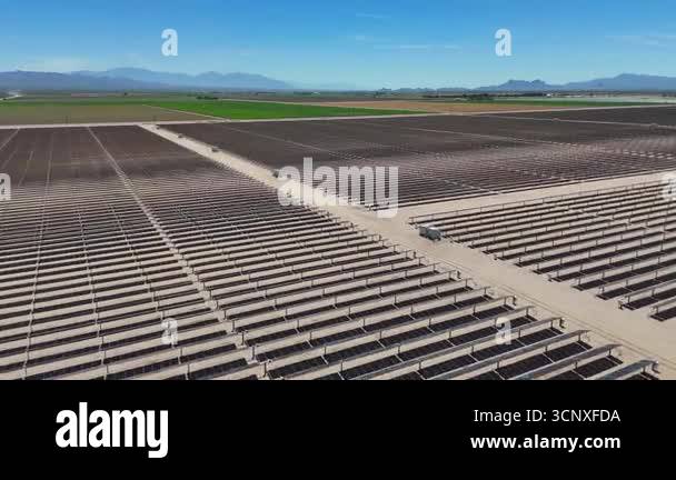 Solar panel array fields in Stock Videos & Footage - HD and 4K Video ...