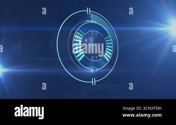 Faint circle appearing over stars triggers multi-ring rotating ...