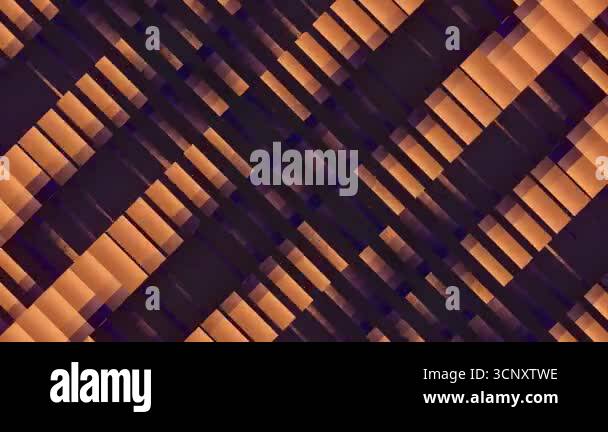Abstract background of moving diagonal tiles. Seamless loop in elegant ...